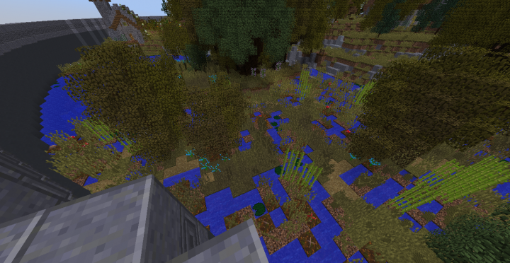 Castle Krähenfels of the Marshland Minecraft Map