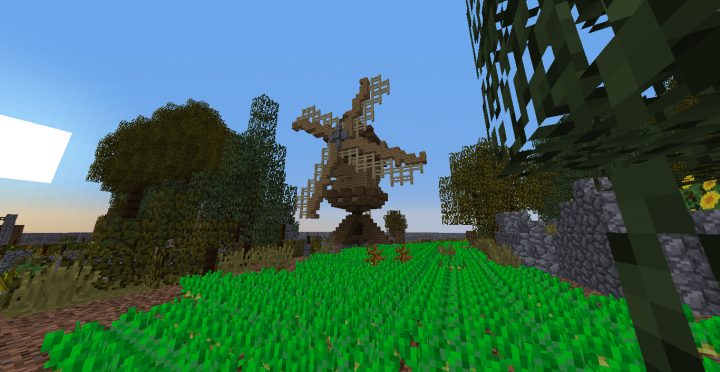 Castle Krähenfels of the Marshland Minecraft Map