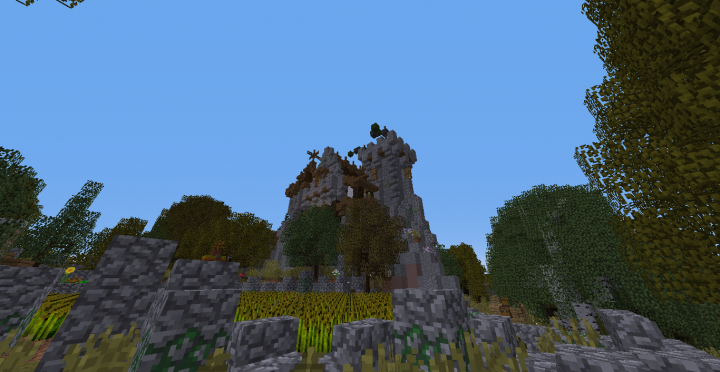 Castle Krähenfels of the Marshland Minecraft Map