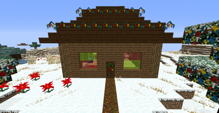 Christmas house Minecraft Map