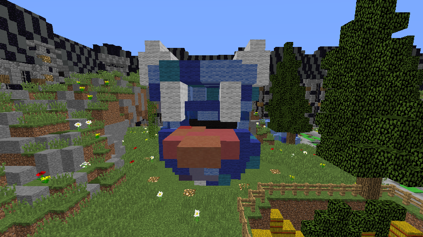 Blue Snake Minecraft Map