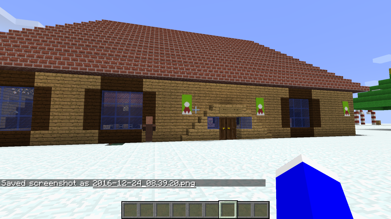 Santa's Christmas Village Minecraft Map