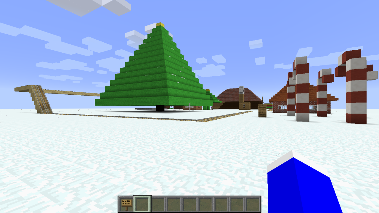 Santa's Christmas Village Minecraft Map