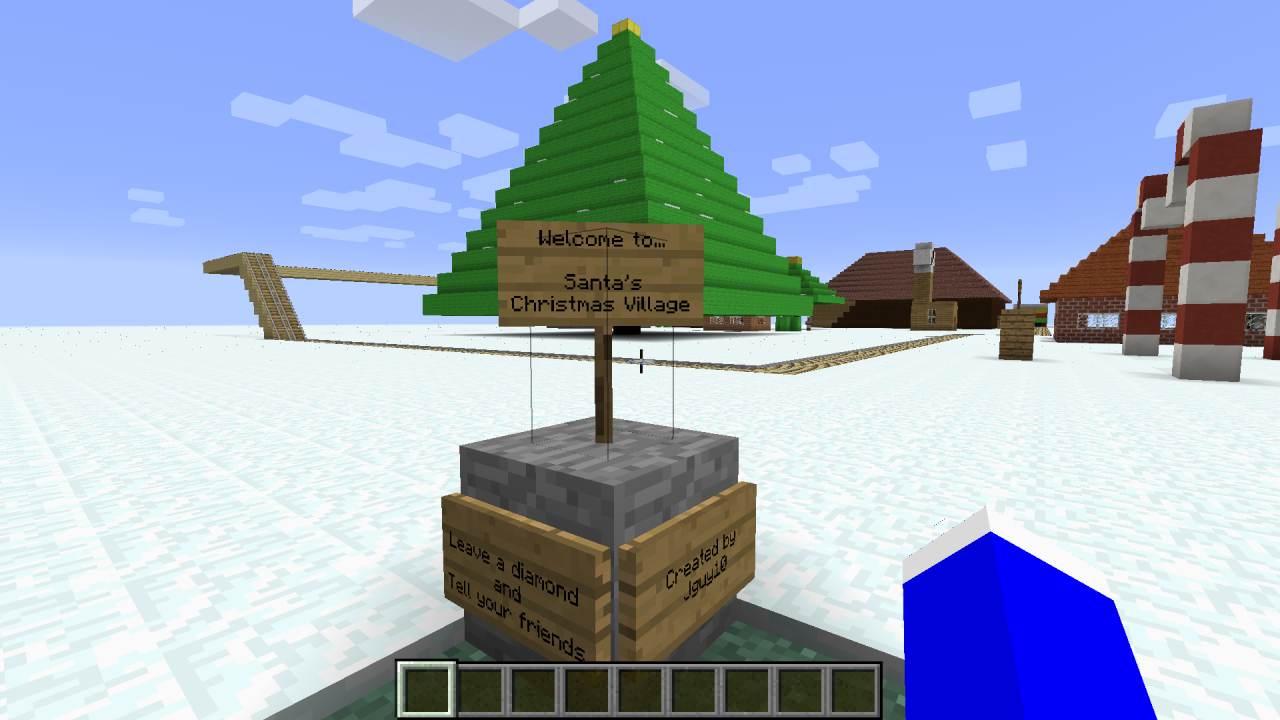 Santa's Christmas Village Minecraft Map