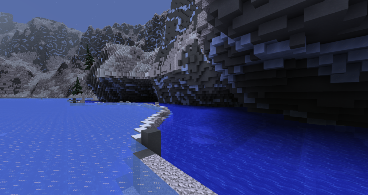 FROZEN LAKE - Merry Christmas! | Custom Brushes, Trees, Textures, and ...