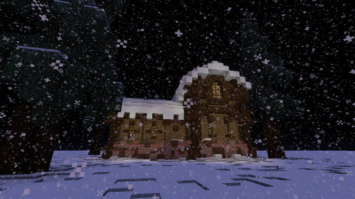 Winter Cottage Minecraft Map