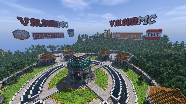 Hub Spawn Minecraft Map