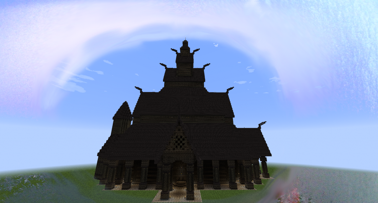 Stave Castle Minecraft Map