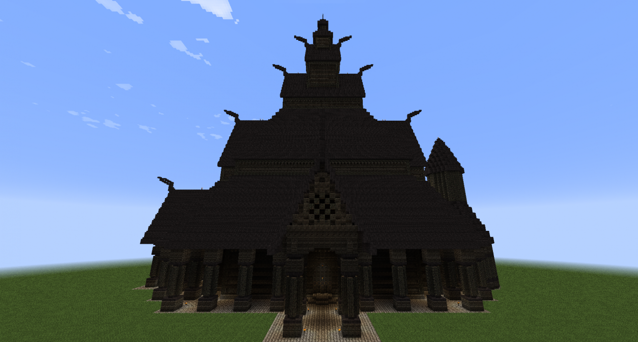 Stave Castle Minecraft Map