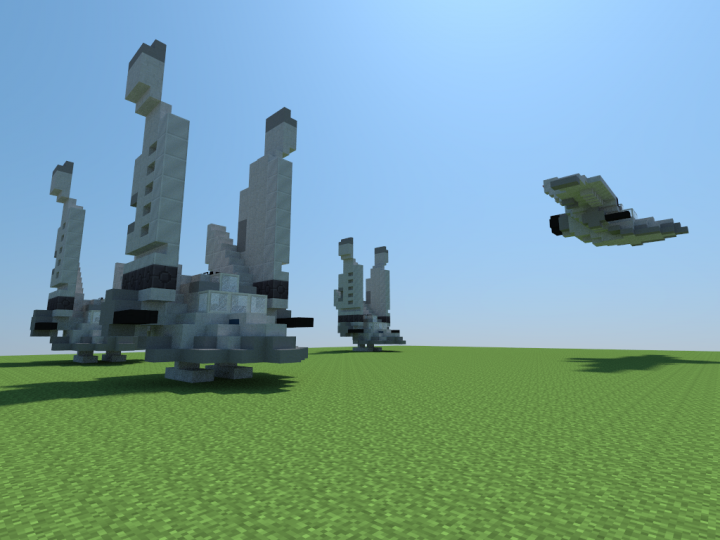 HH-87 Starhopper STAR WARS Minecraft Map