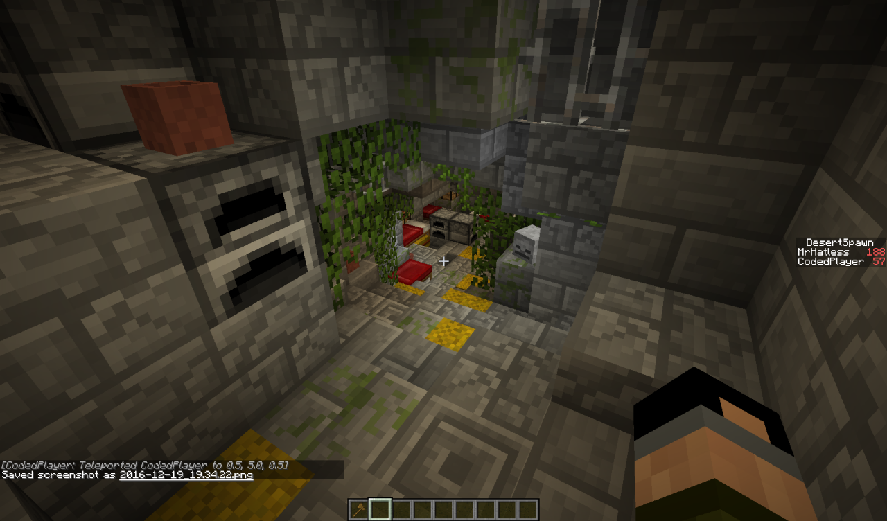 Hideout In A Train Tunnel Minecraft Map