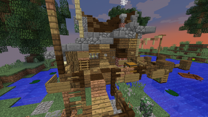 SteelheaD ShacK Minecraft Map