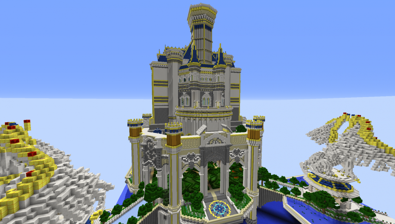 Castle of The Angels (Angelion) Minecraft Map