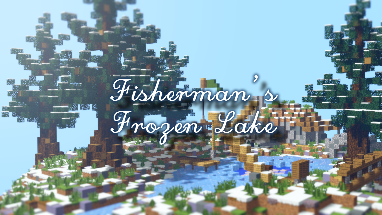 Fisherman's Frozen Lake - PMC Contest Minecraft Project