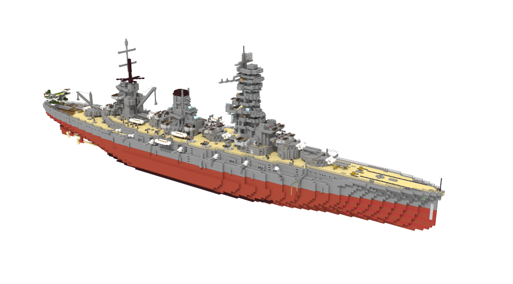 IJN BB Fuso Minecraft Map