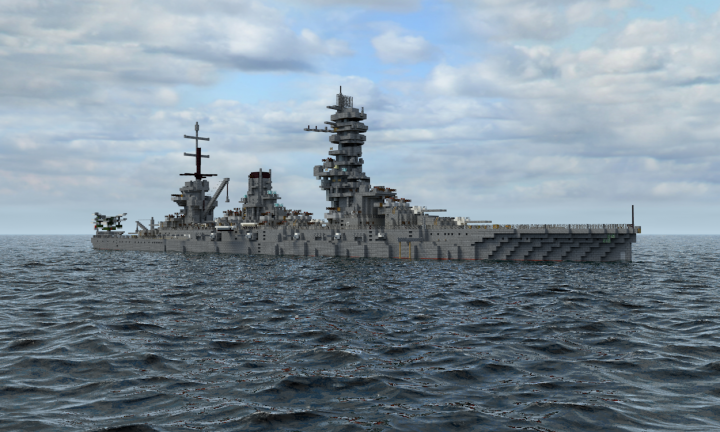 IJN BB Fuso Minecraft Map