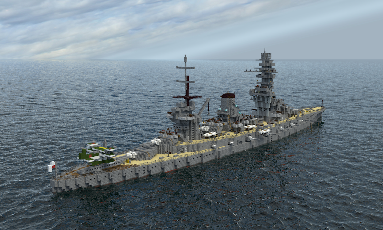 IJN BB Fuso Minecraft Map