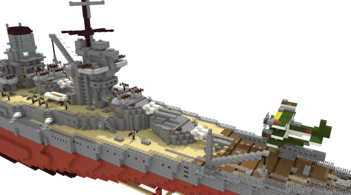 IJN BB Fuso Minecraft Map