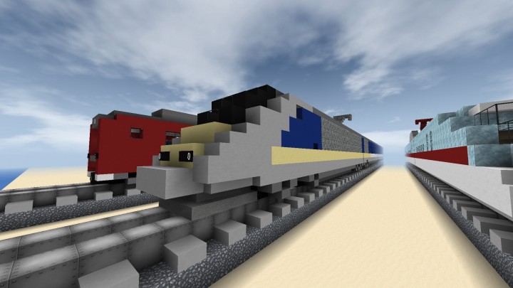 Eurostar Class 373, TGV | High Speed Channel Tunnel Train Minecraft Map