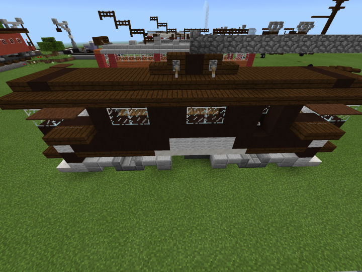 Pacific Electric box cab No 1593 Minecraft Project