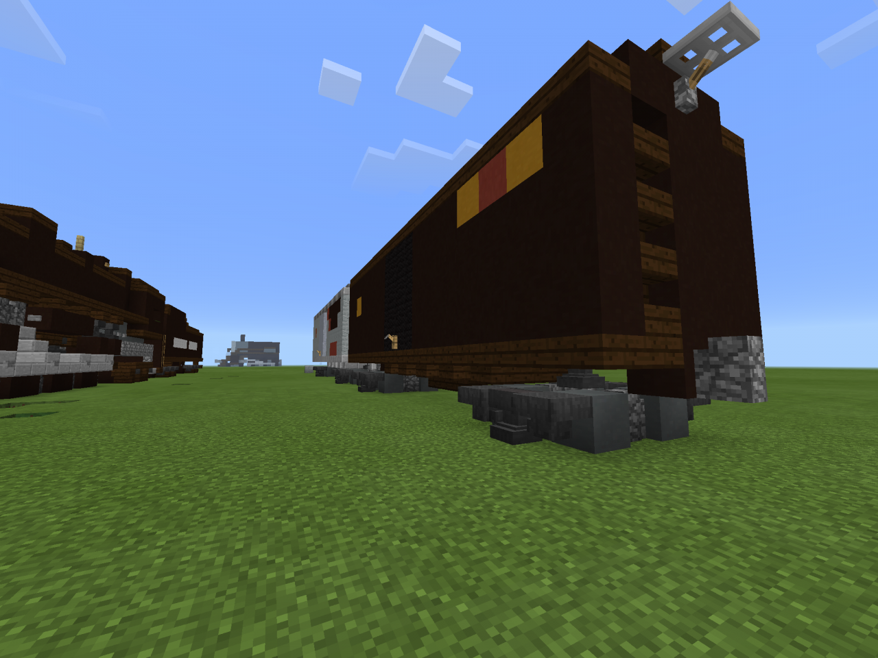 SP overnight 40' boxcars Minecraft Map