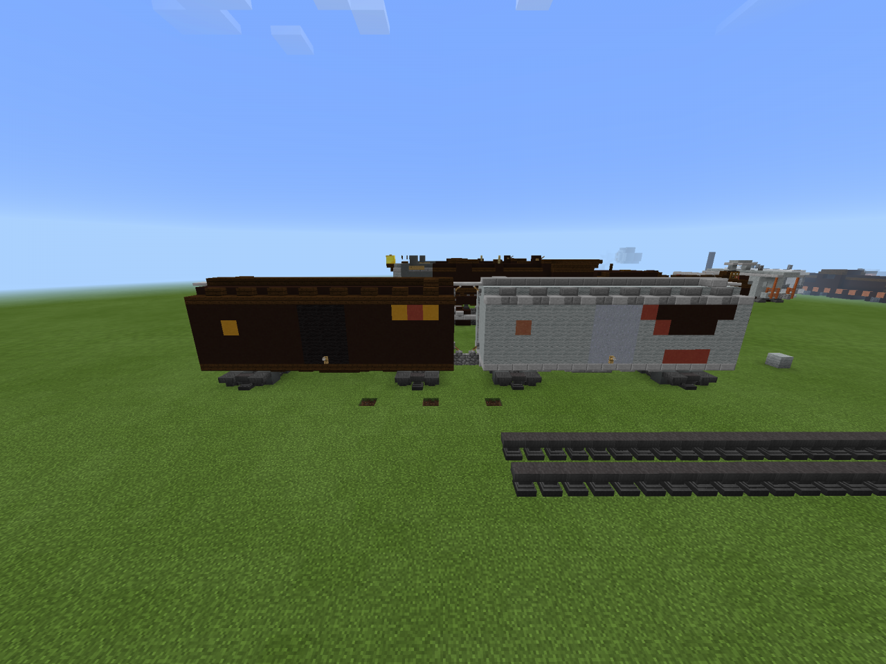 SP overnight 40' boxcars Minecraft Map