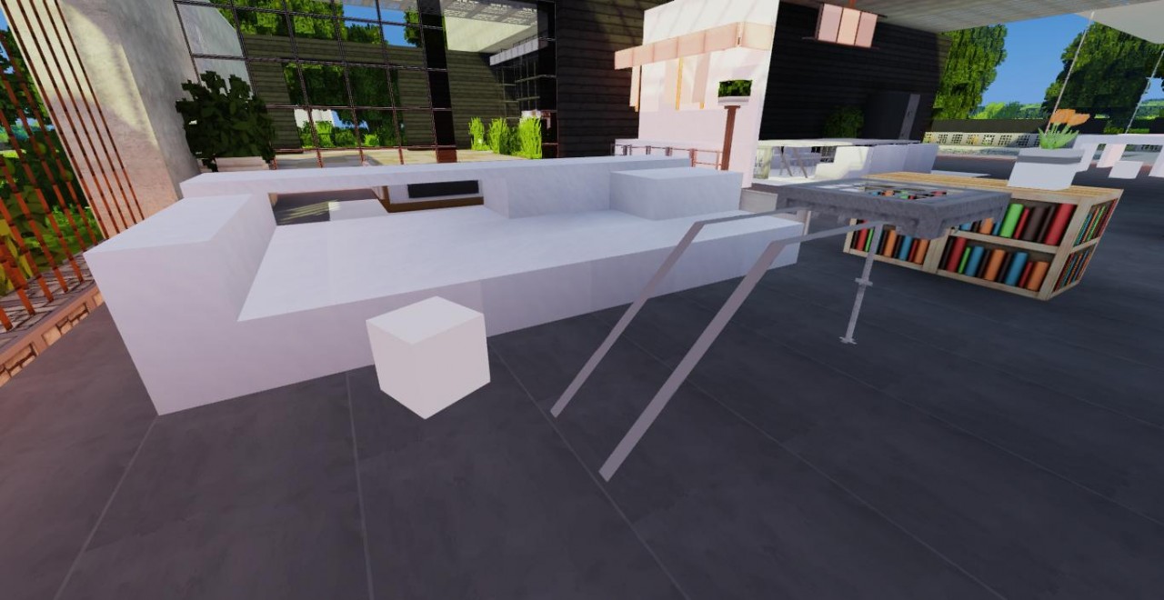 Modern house - box Minecraft Map