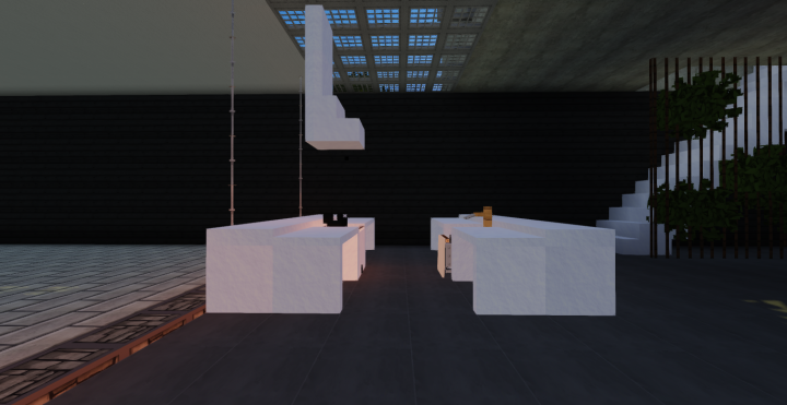 Modern house - box Minecraft Map