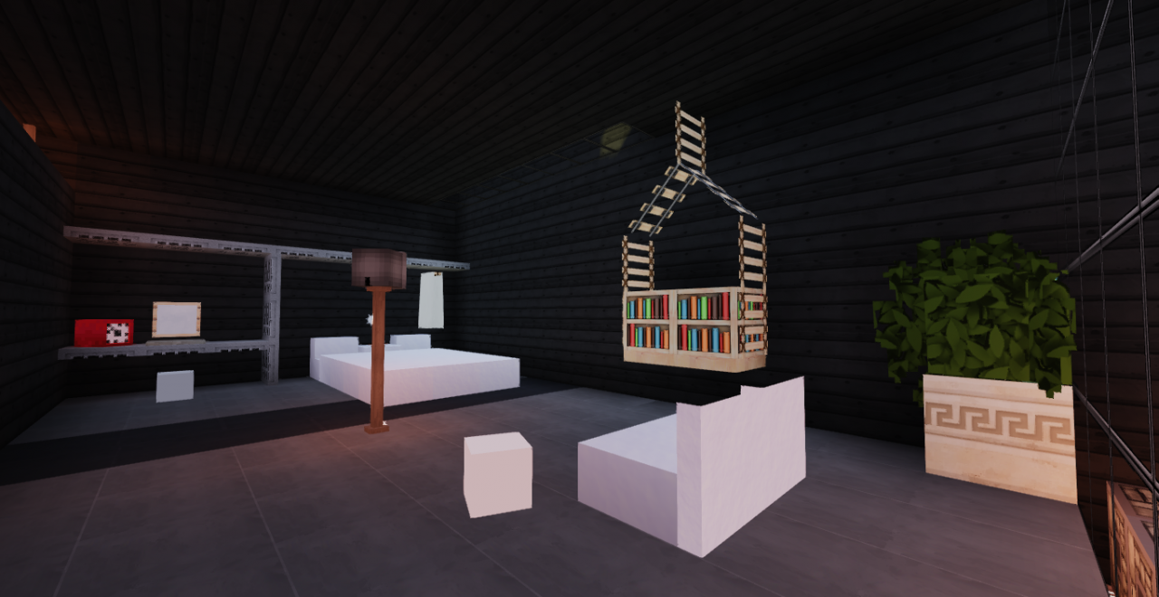 Modern house - box Minecraft Map