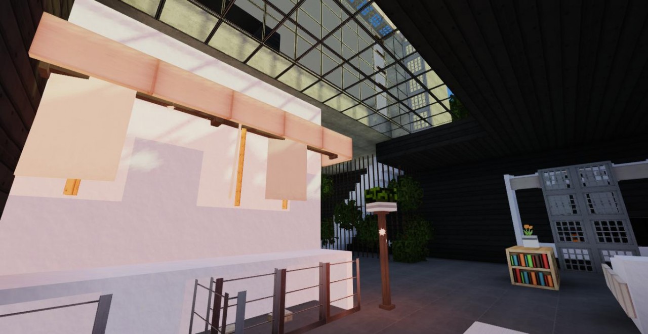 Modern house - box Minecraft Map