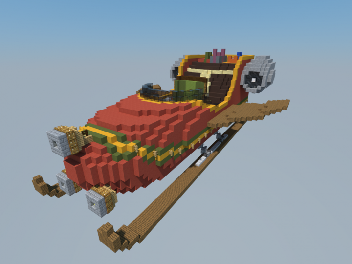 Christmas sleigh Minecraft Map