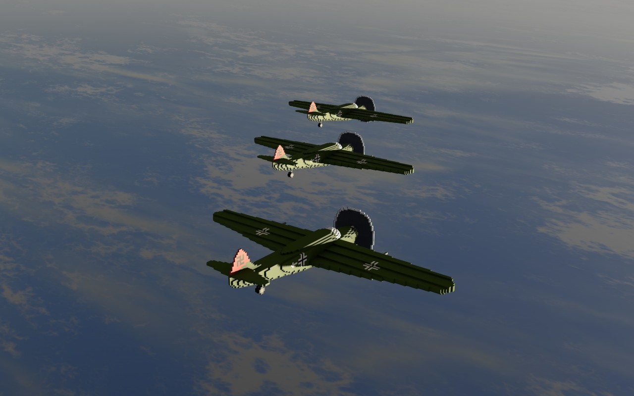 Bu-57 "Kolibri" Fighter 27:1 Scale Minecraft Map