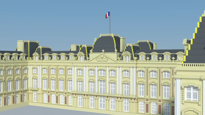 Palais du Louvre Minecraft Map