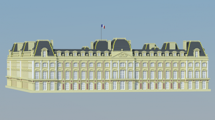 Palais du Louvre Minecraft Map