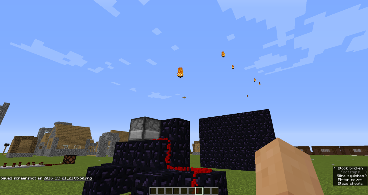 Fire, Pistons, and Slime Blocks: Oh my!! Minecraft Blog