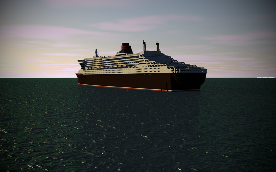 RMS Queen Mary 2 Minecraft Map