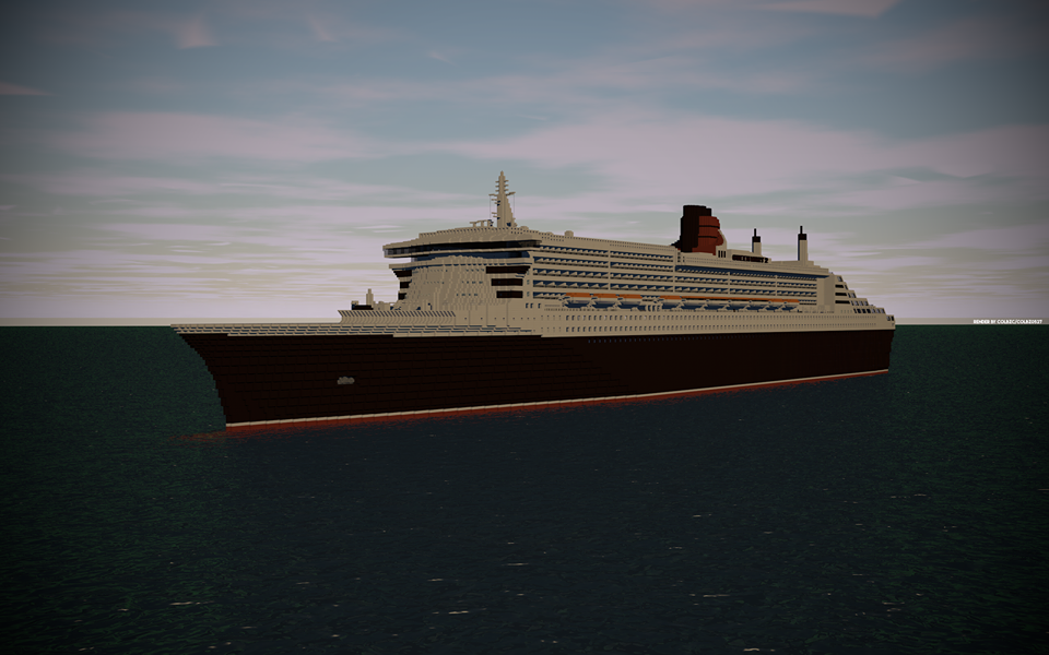 RMS Queen Mary 2 Minecraft Map