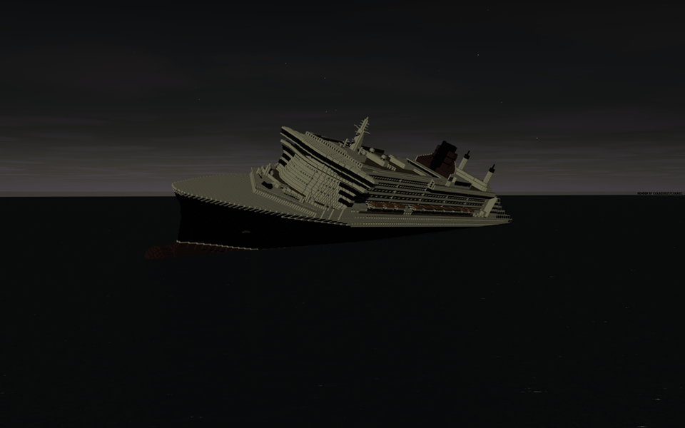 RMS Queen Mary 2 Minecraft Map