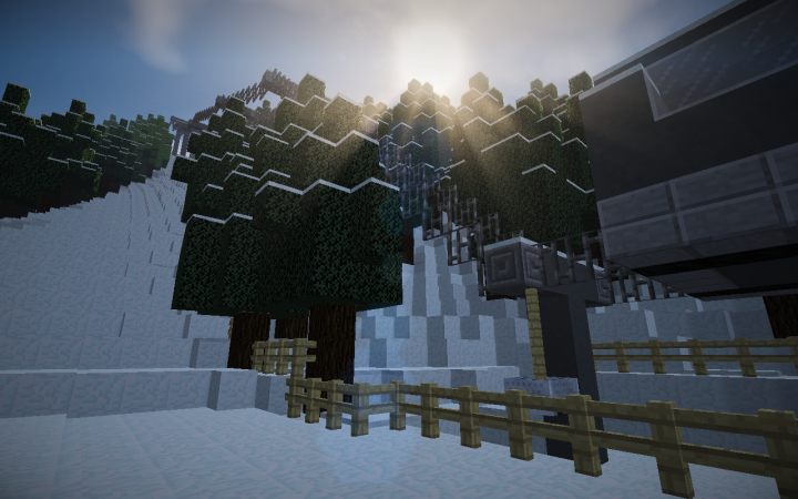 WORKING SKI RESORT 2.0 (Rideable Lifts) [MINECRAFT 1.11] Minecraft Map