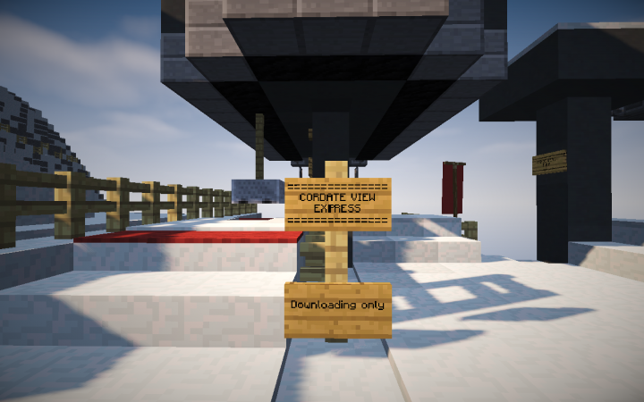 WORKING SKI RESORT 2.0 (Rideable Lifts) [MINECRAFT 1.11] Minecraft Map