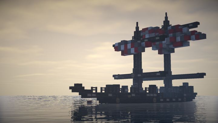 Large Medieval Ship Minecraft Map
