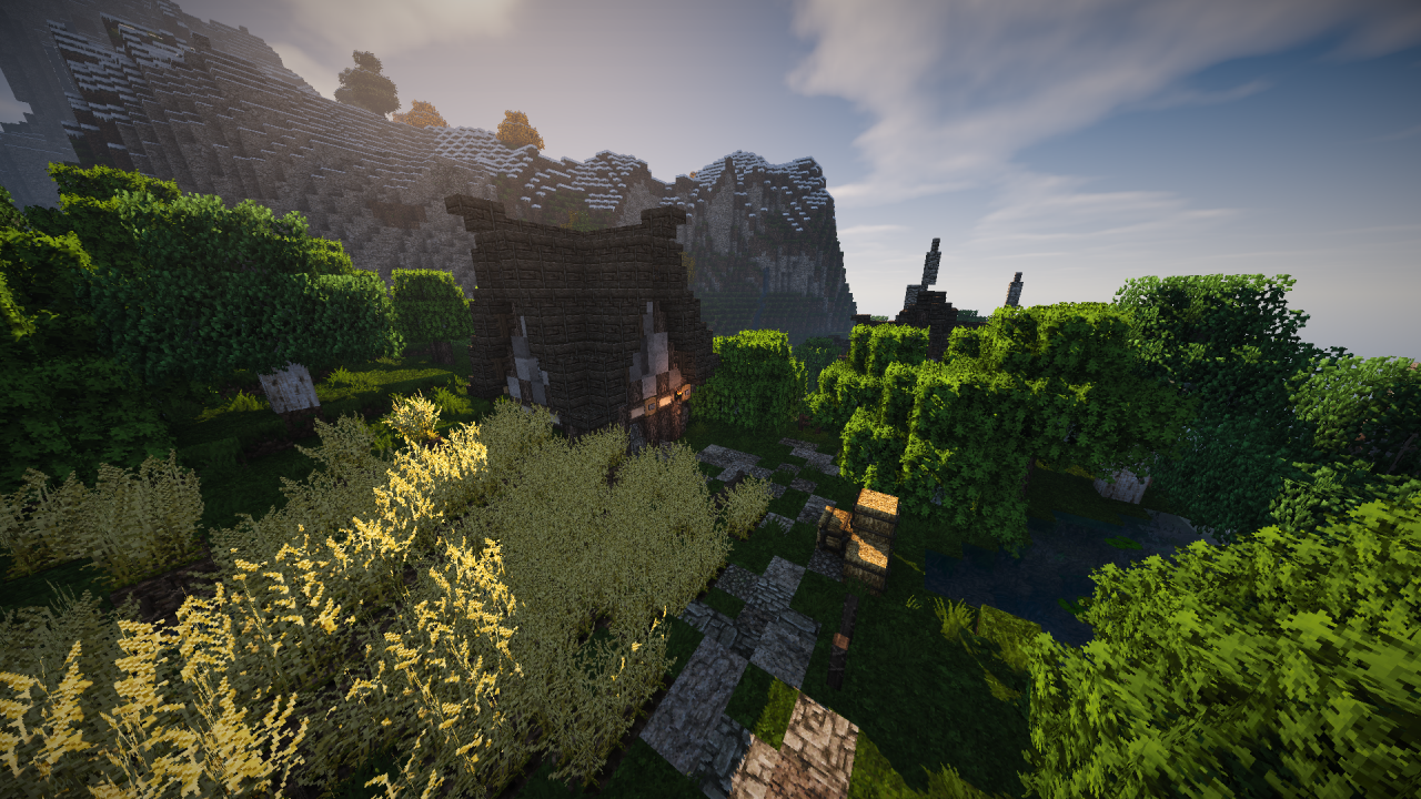 Small Ocean Side Village Minecraft Map