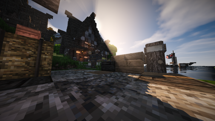 Small Ocean Side Village Minecraft Map