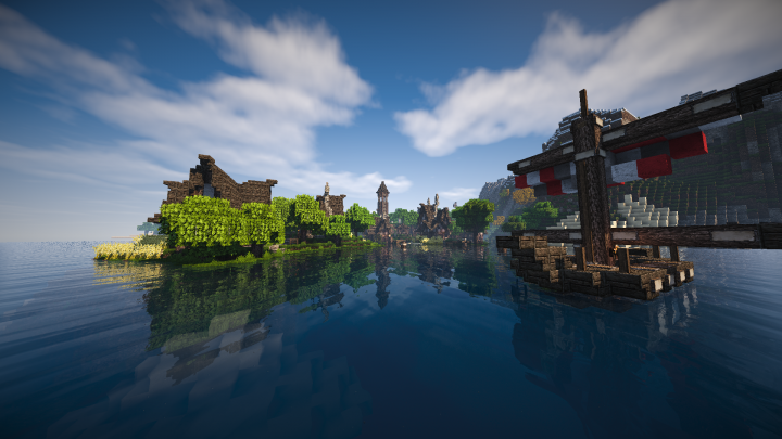 Small Ocean Side Village Minecraft Map