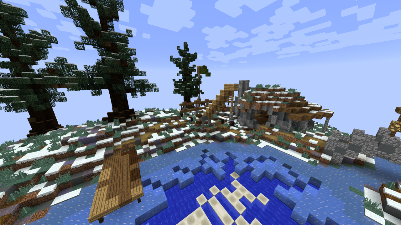 Fisherman's Frozen Lake - PMC Contest Minecraft Map