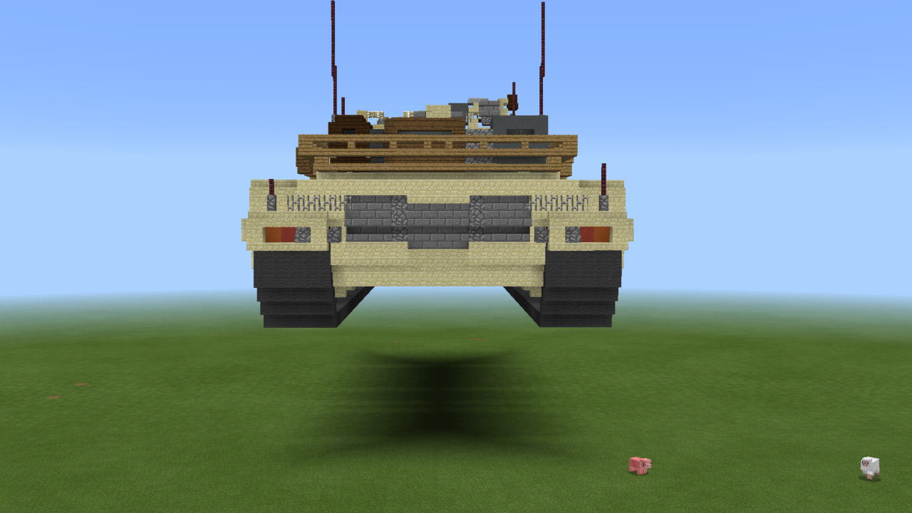 M-1 Abrams tank M1A2 [SEP3 ] Minecraft Map