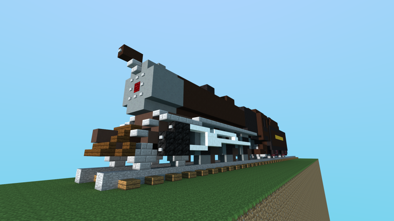 PRR K4 4-6-2 Pacific Locomotive Minecraft Map