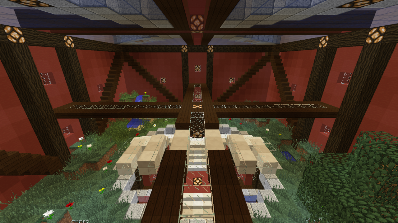 [WIP] Fusion style underground base Minecraft Map