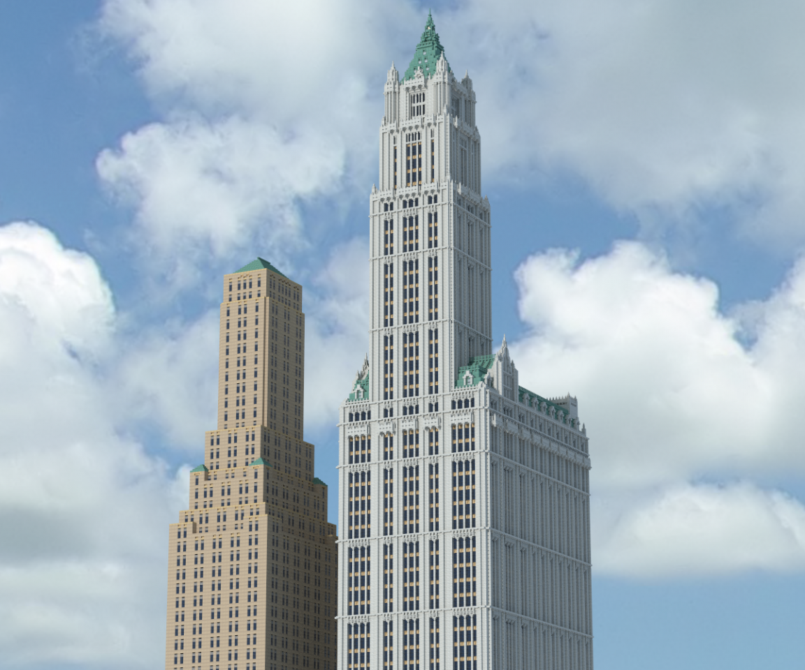 Transportation Building & Bankers Trust Building & Federal Hall ...