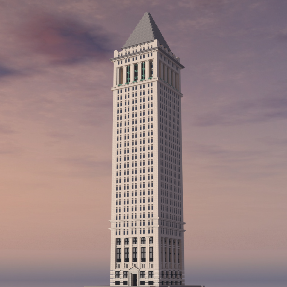 Transportation Building & Bankers Trust Building & Federal Hall ...